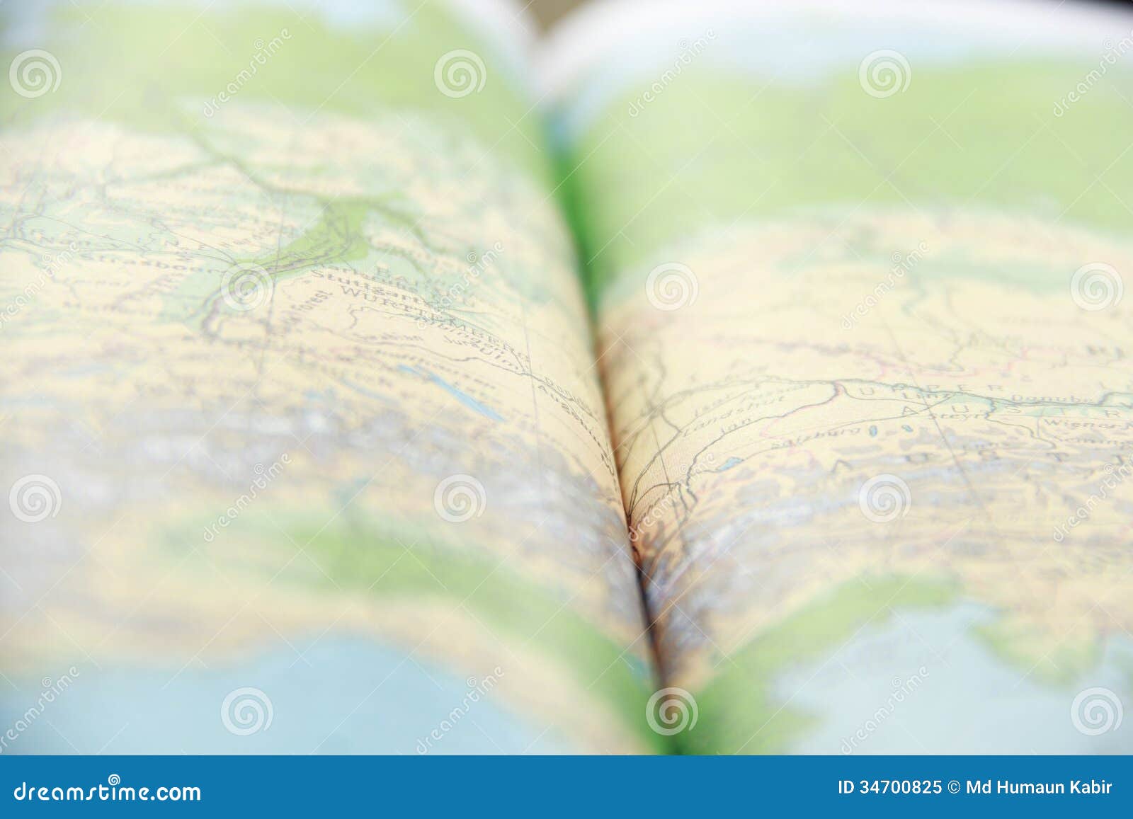 Green global map book stock image. Image of paper, journey - 34700825