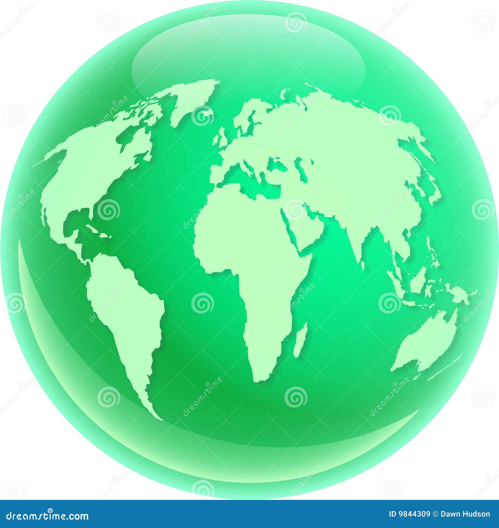 Green globe stock illustration. Illustration of atlas - 9844309