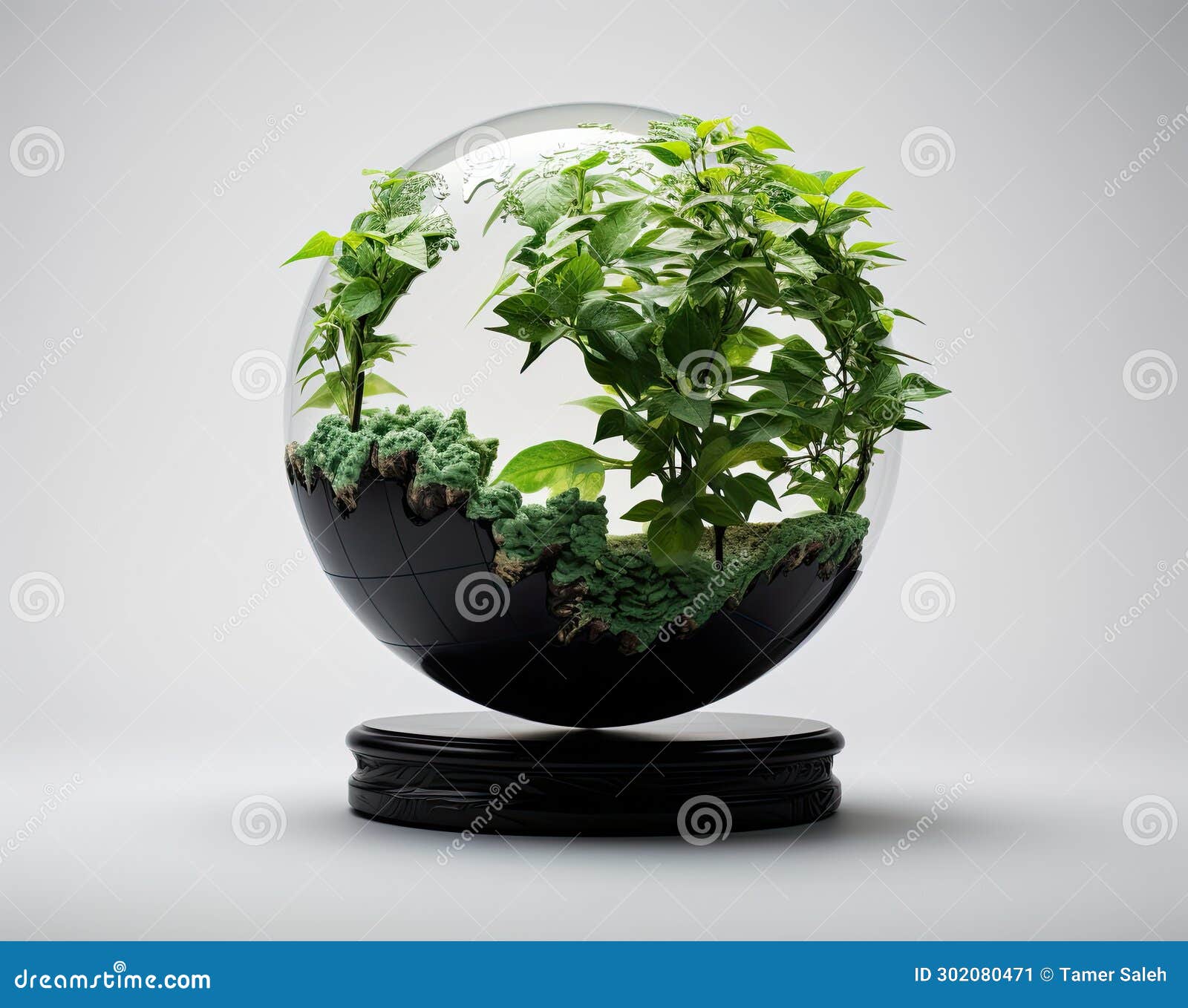 Green Globe for Clean Energy Concepts and Invironments Stock ...