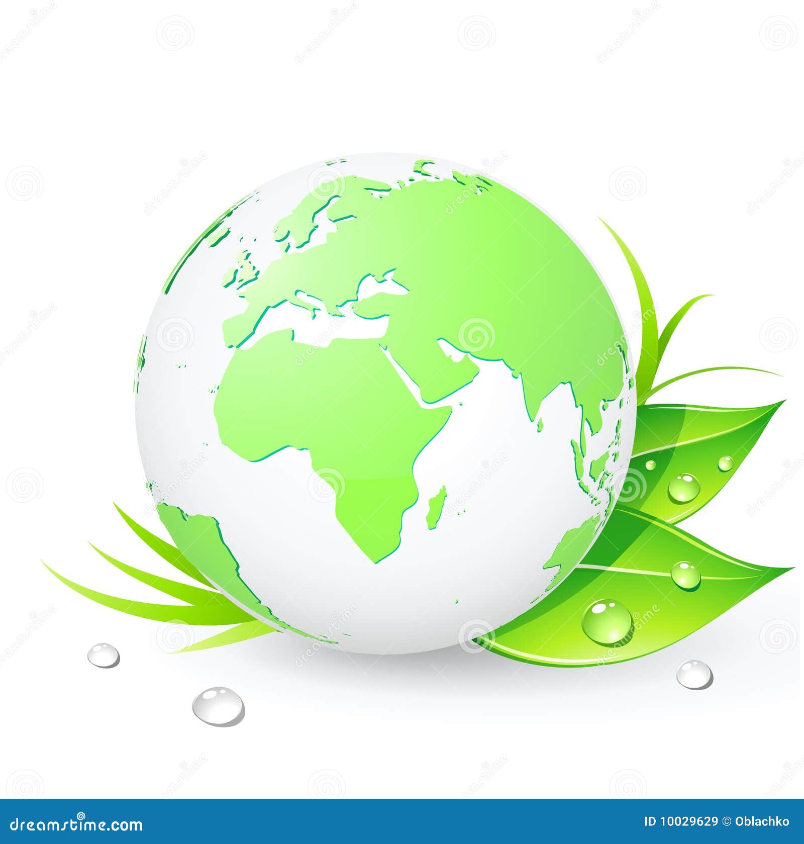 Green globes stock vector. Illustration of color, global - 10029629