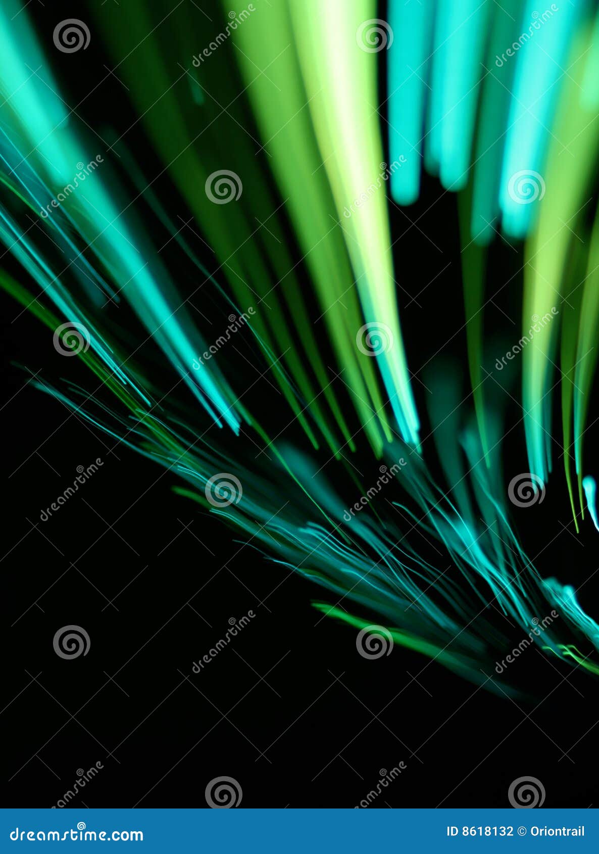 Green glowing lines stock photo. Image of line, fancy - 8618132
