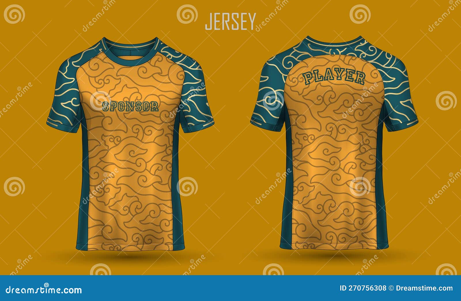 Batik Mega Mendung Pattern Jersey Cartoon Vector | CartoonDealer.com ...