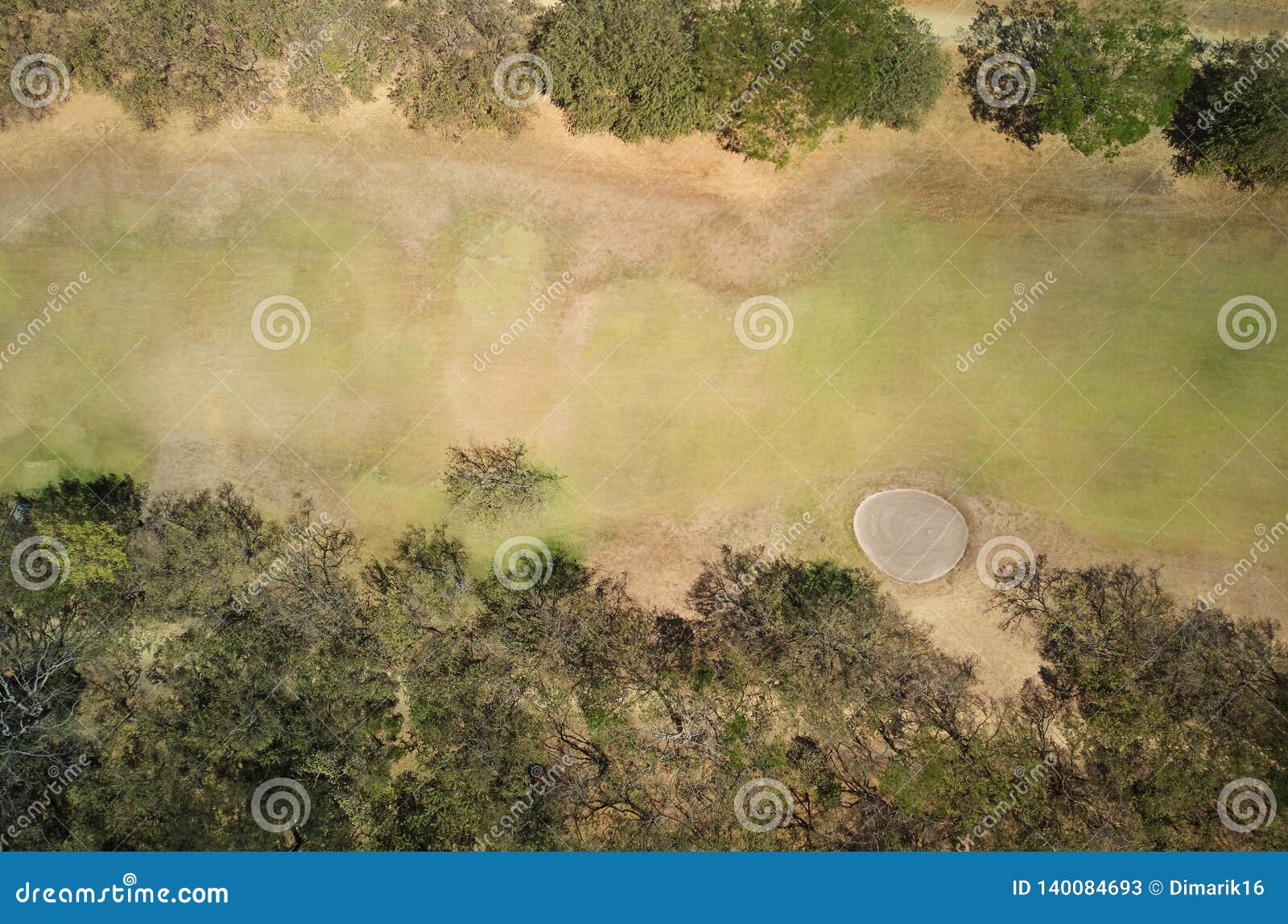 Green golf field with hole stock image. Image of game - 140084693