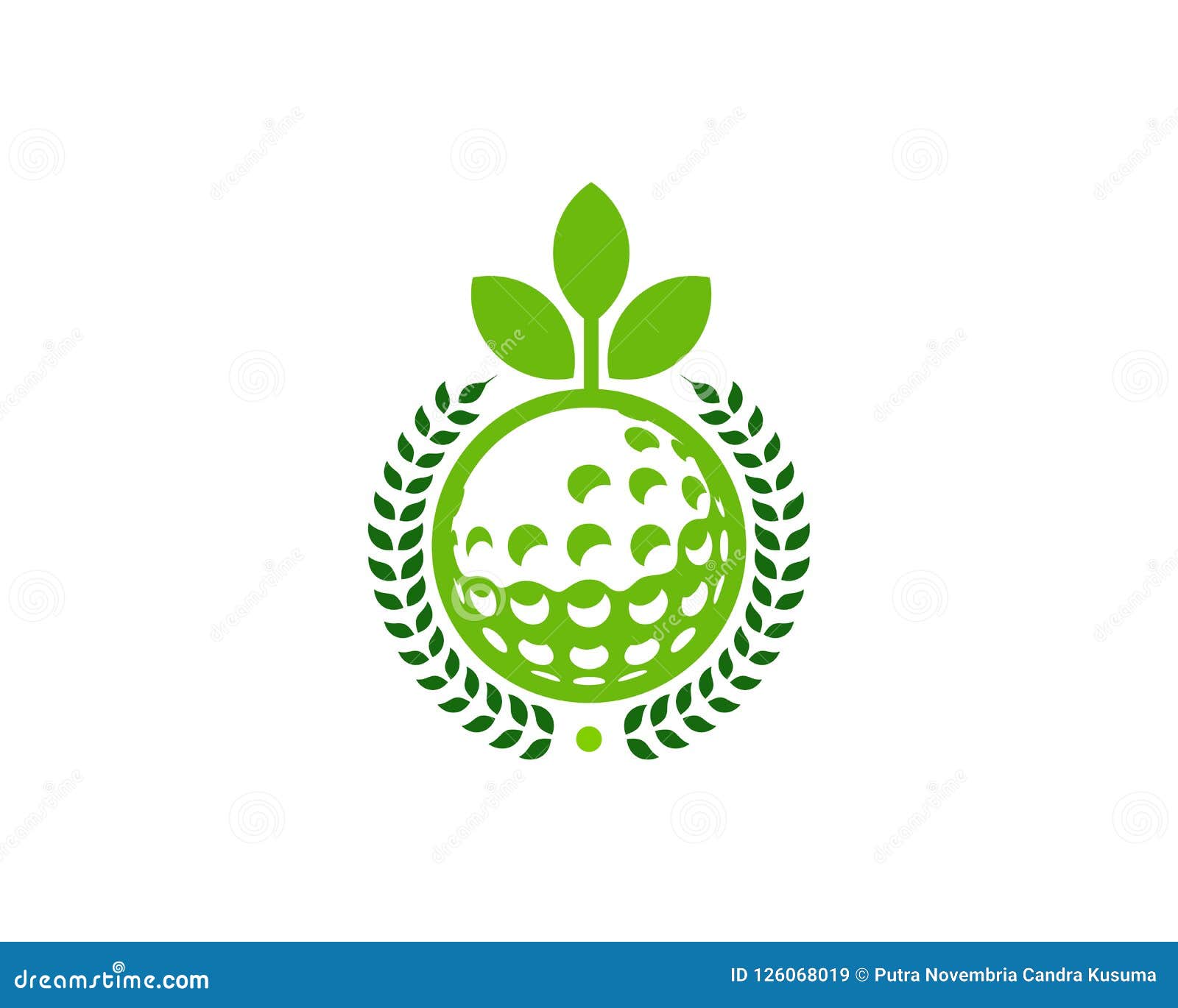 Green Golf Logo Icon Design Stock Vector - Illustration of creative ...