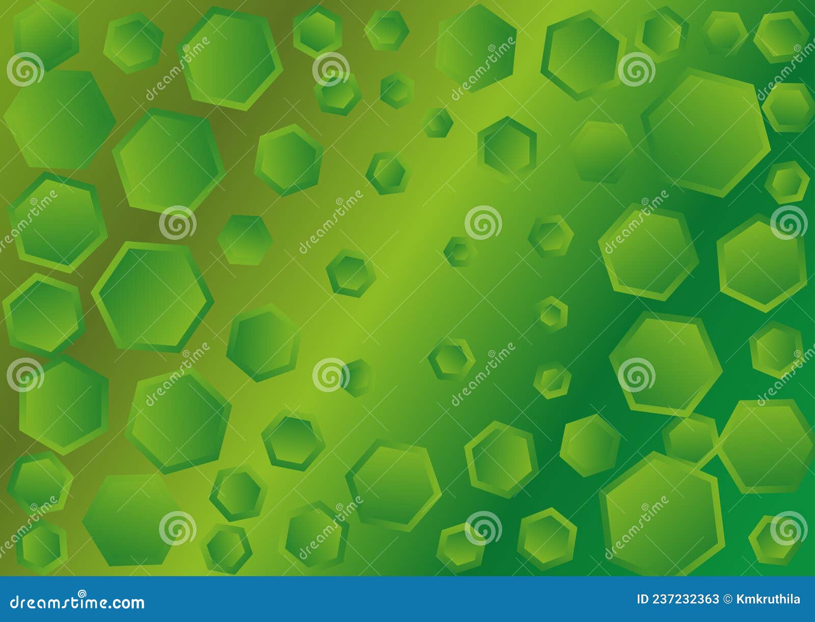 Green Gradient Hexagon Shape Background Graphic Beautiful Elegant ...