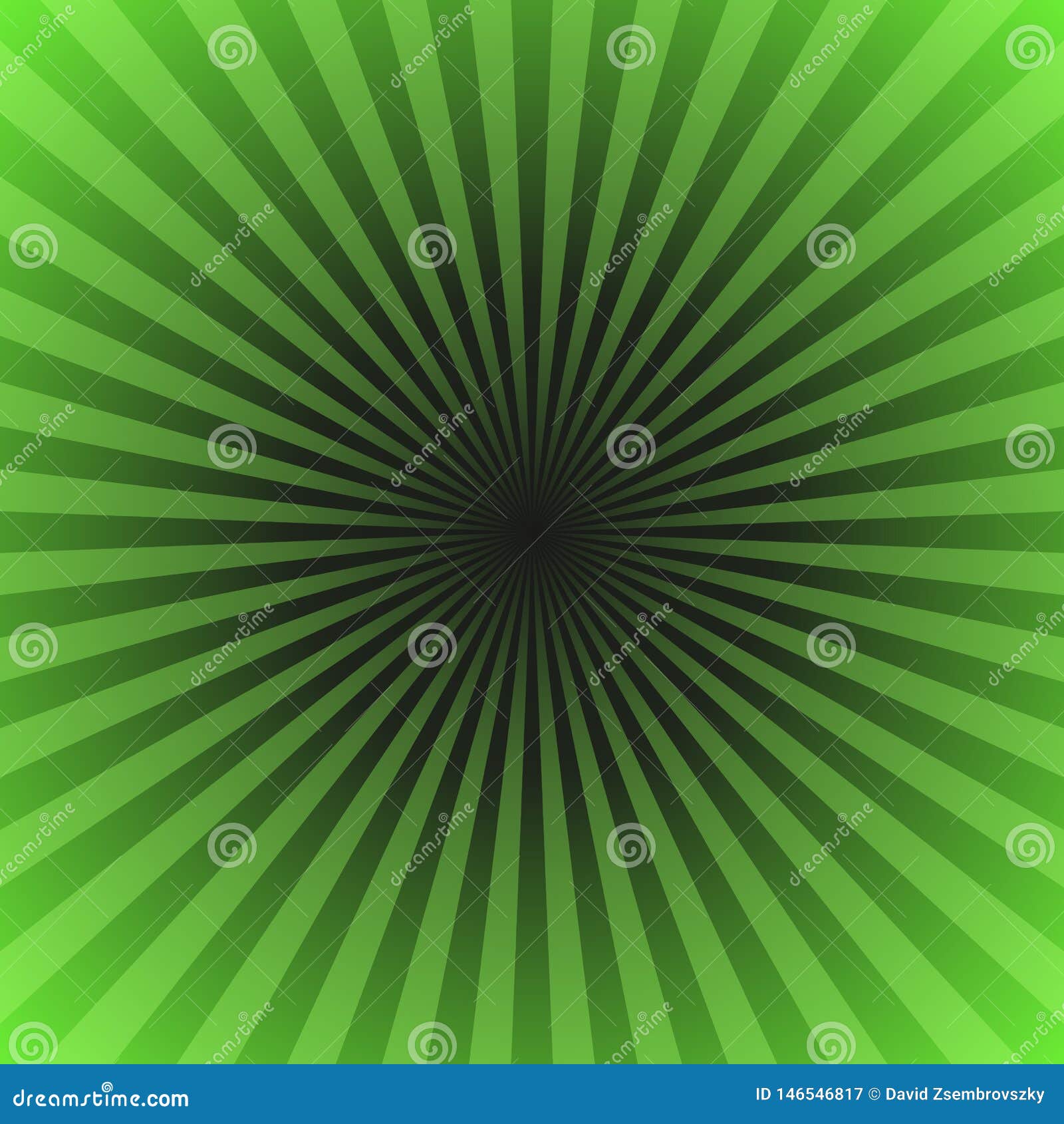 Green Gradient Ray Burst Background - Vector Graphic from Radial Rays ...