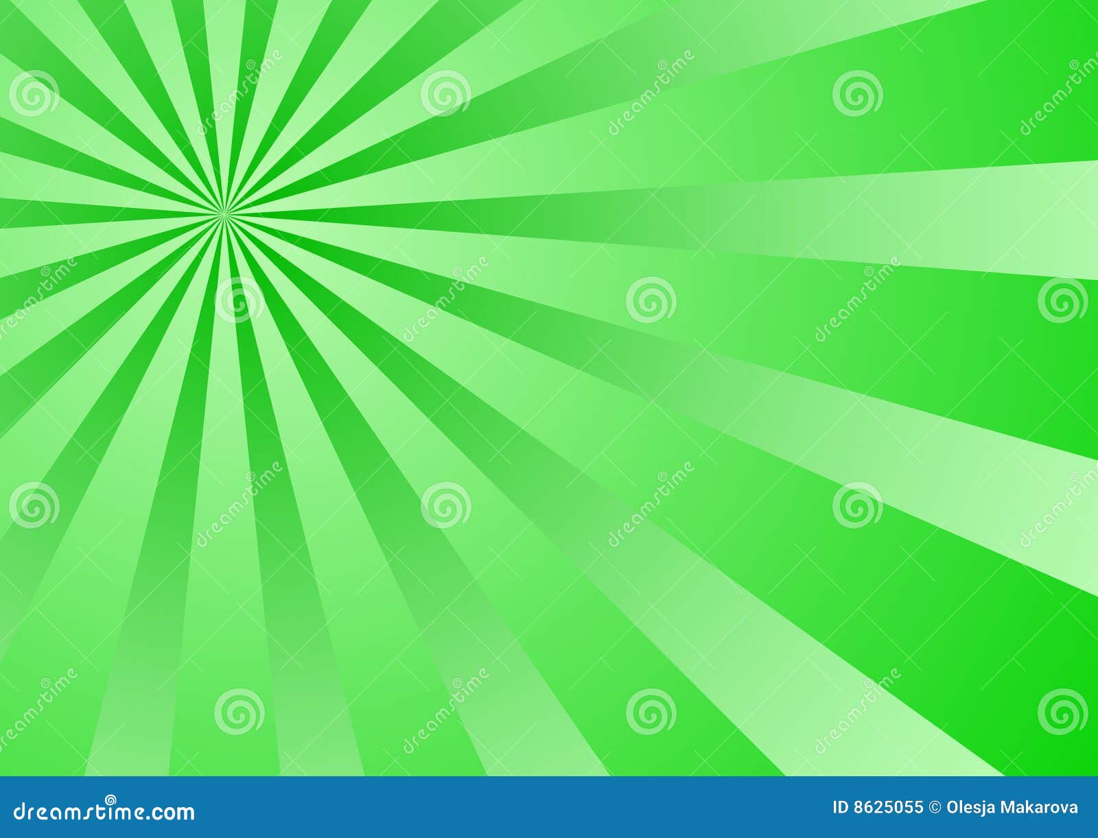 Green gradient sunburst stock vector. Illustration of acid - 8625055