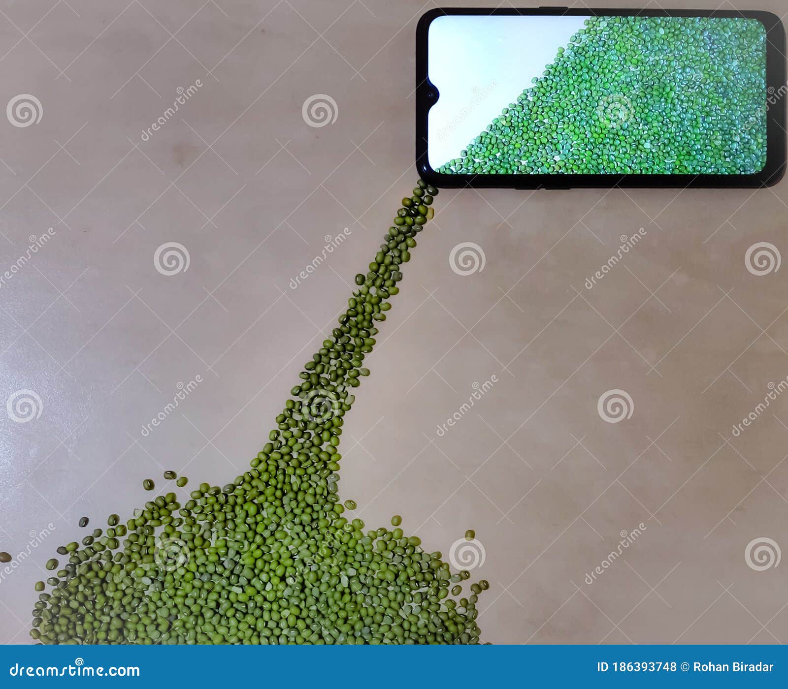 Gram Pulses Dal And Chicken Chap Stock Photo | CartoonDealer.com #247822512