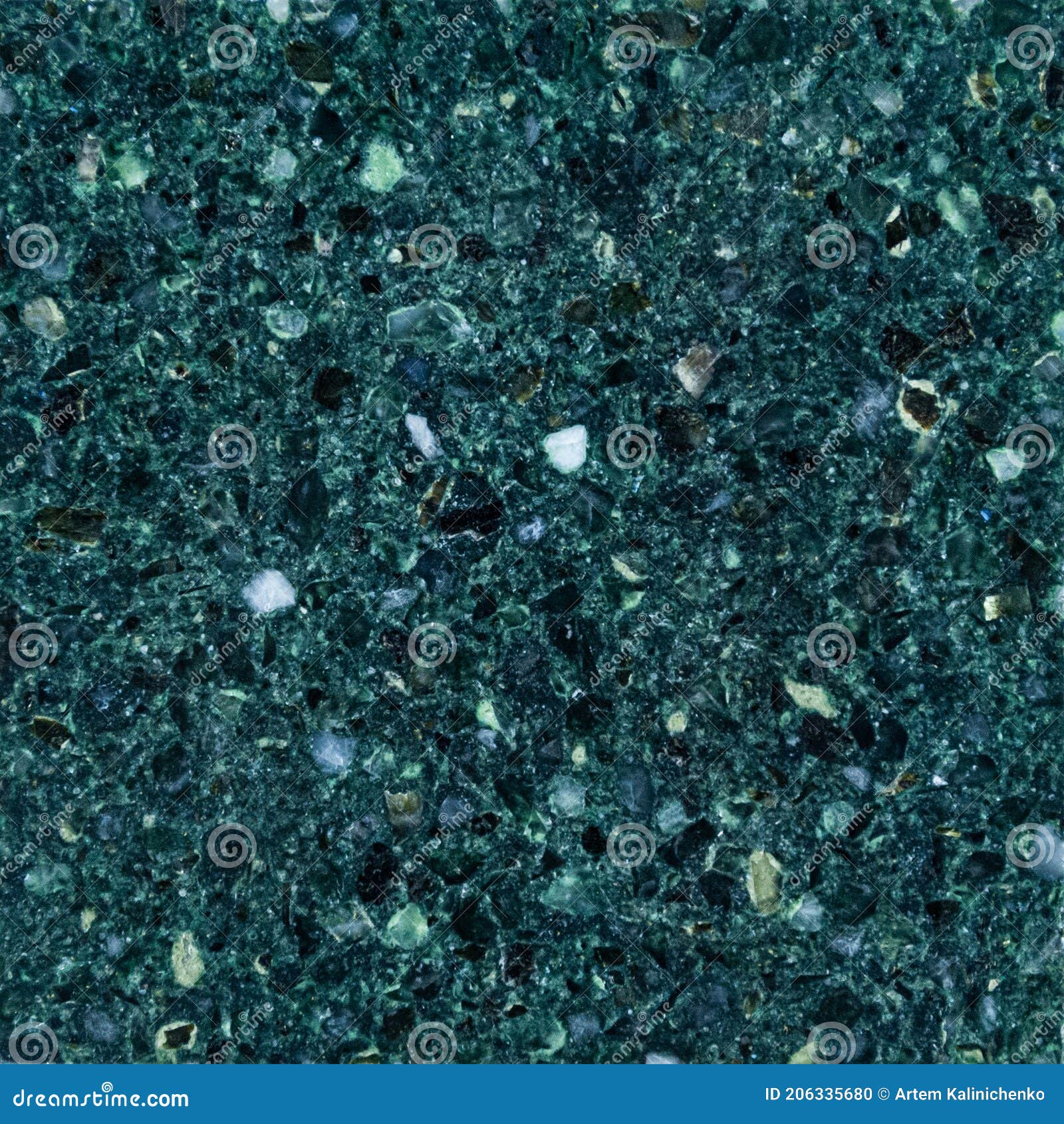 Green Granite Terrazzo Flooring Seamless Texture. Realistic Vector ...