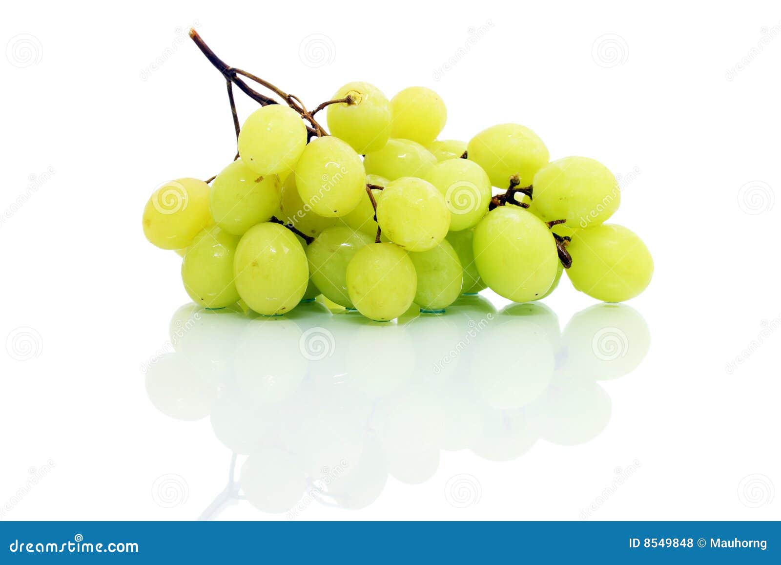 Green Grape stock photo. Image of bunch, ripe, vitamin - 8549848
