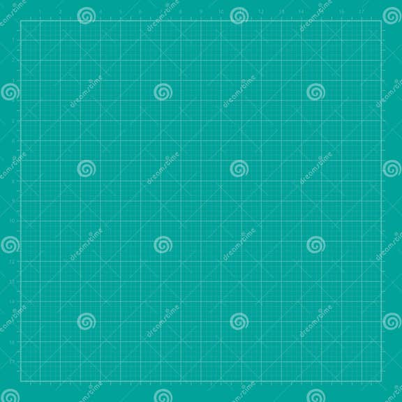 Green Graph Paper Background Stock Vector - Illustration of color ...