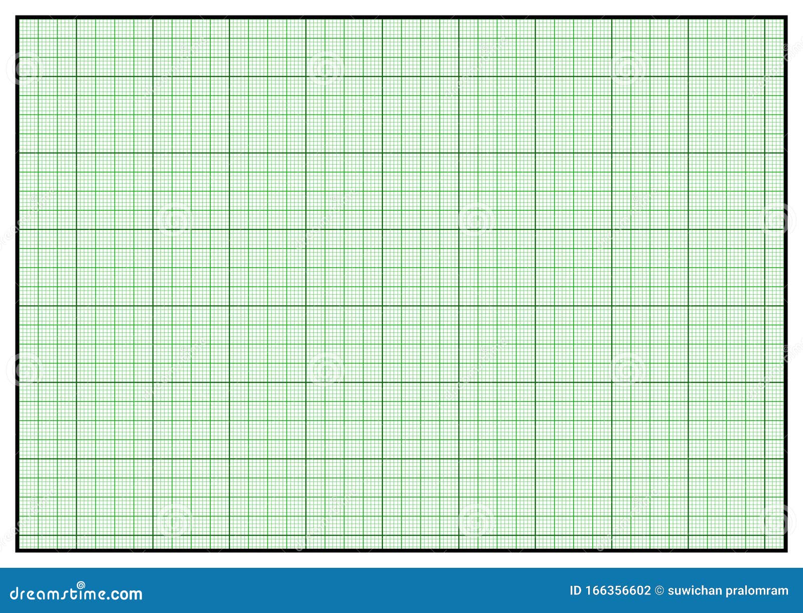 Maths Green Graph Paper