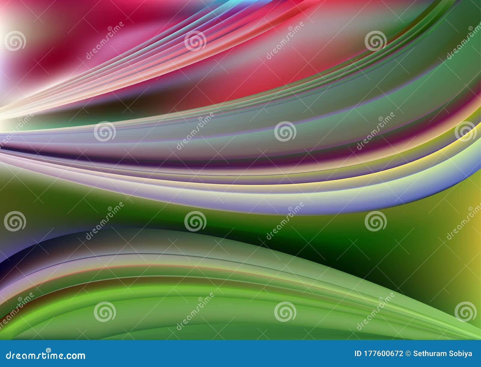 Green Graphic Design Creative Background Vector Illustration Design ...
