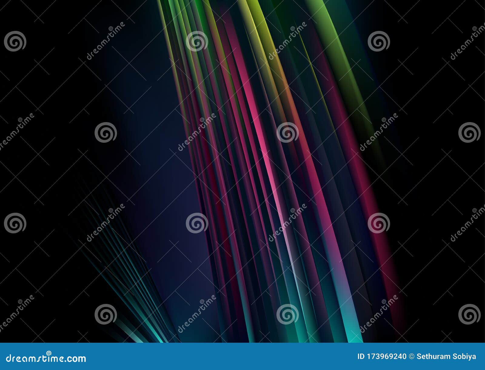 Green Graphic Design Smooth Background Vector Illustration Design Stock ...