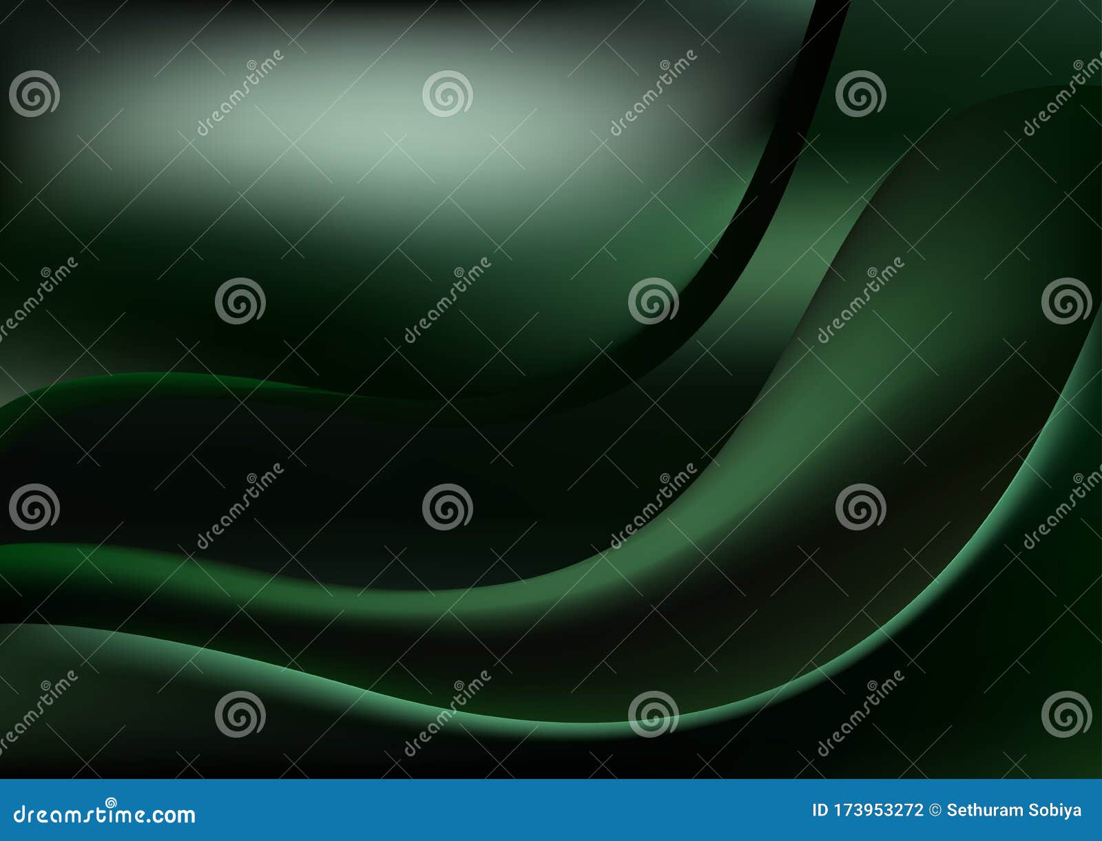 Green Graphics Smooth Background Vector Illustration Design Stock ...