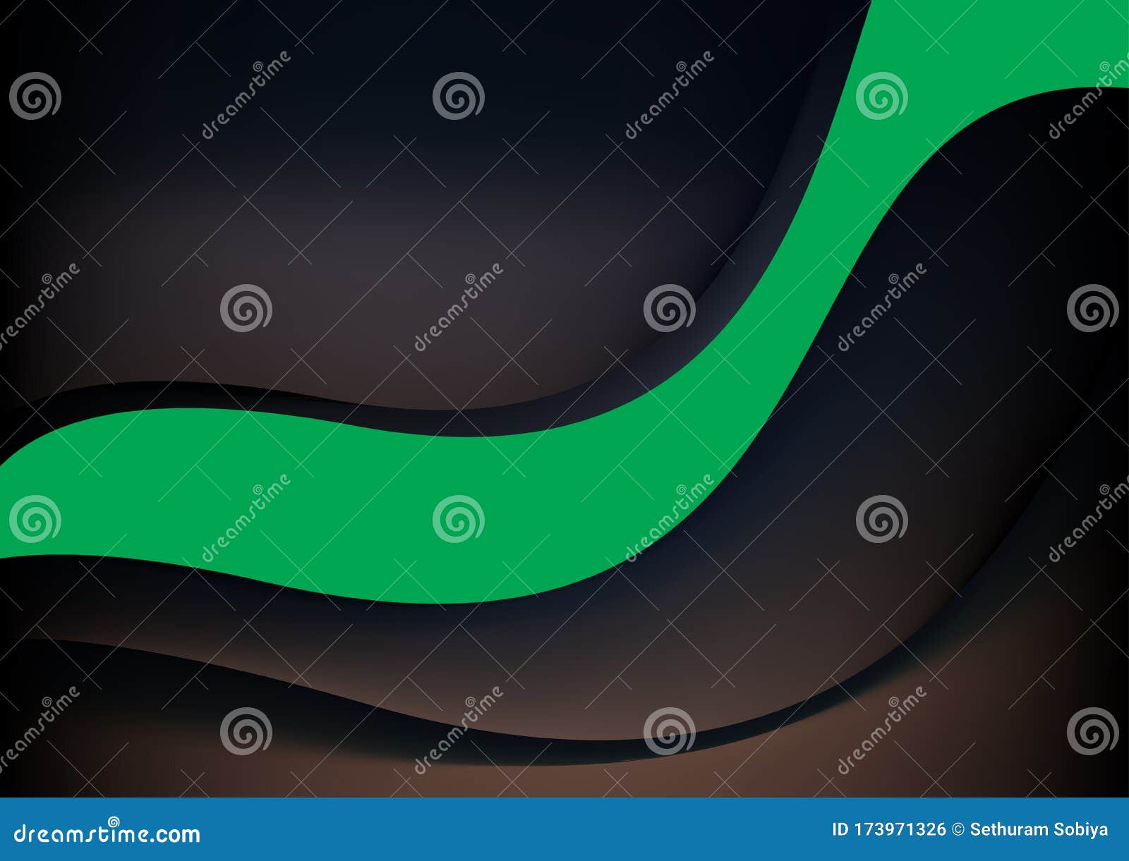 Green Graphics Template Background Vector Illustration Design Stock ...