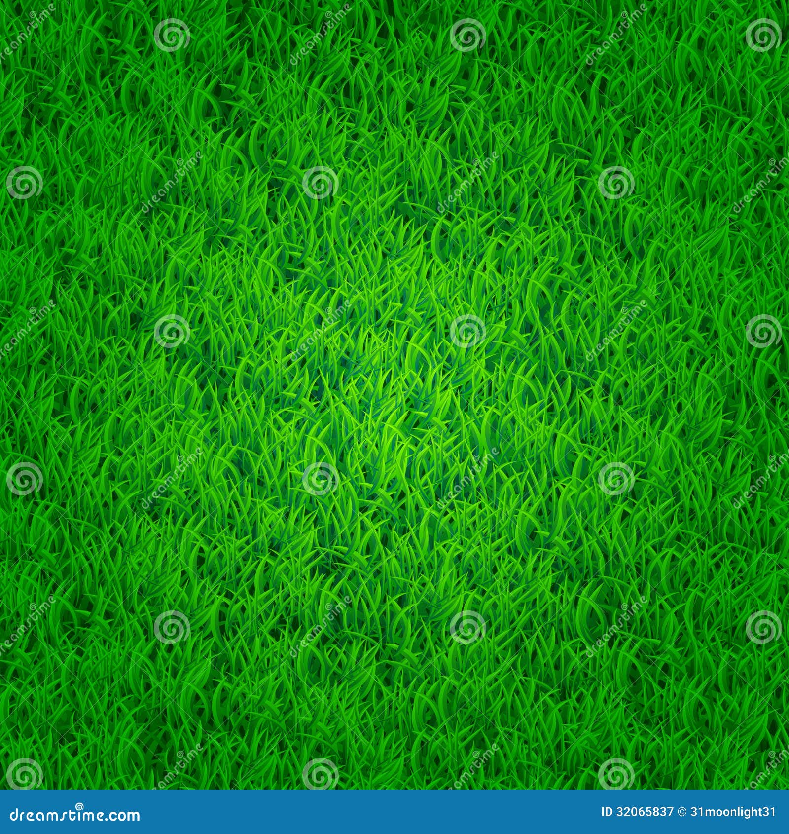 Grass Background Vector Realistic. Layout Template Illustrations ...