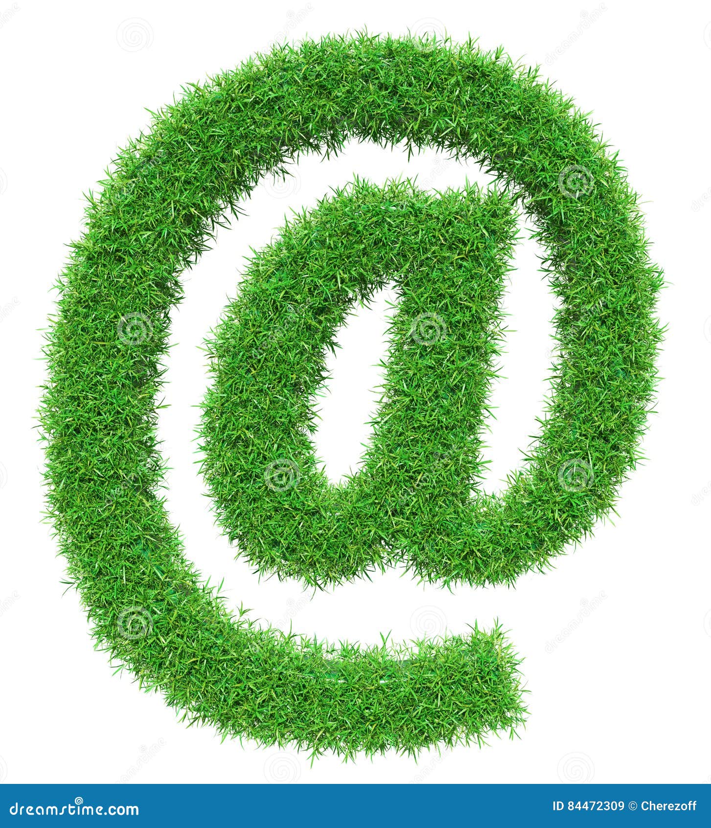 Green grass email symbol stock illustration. Illustration of abstract ...