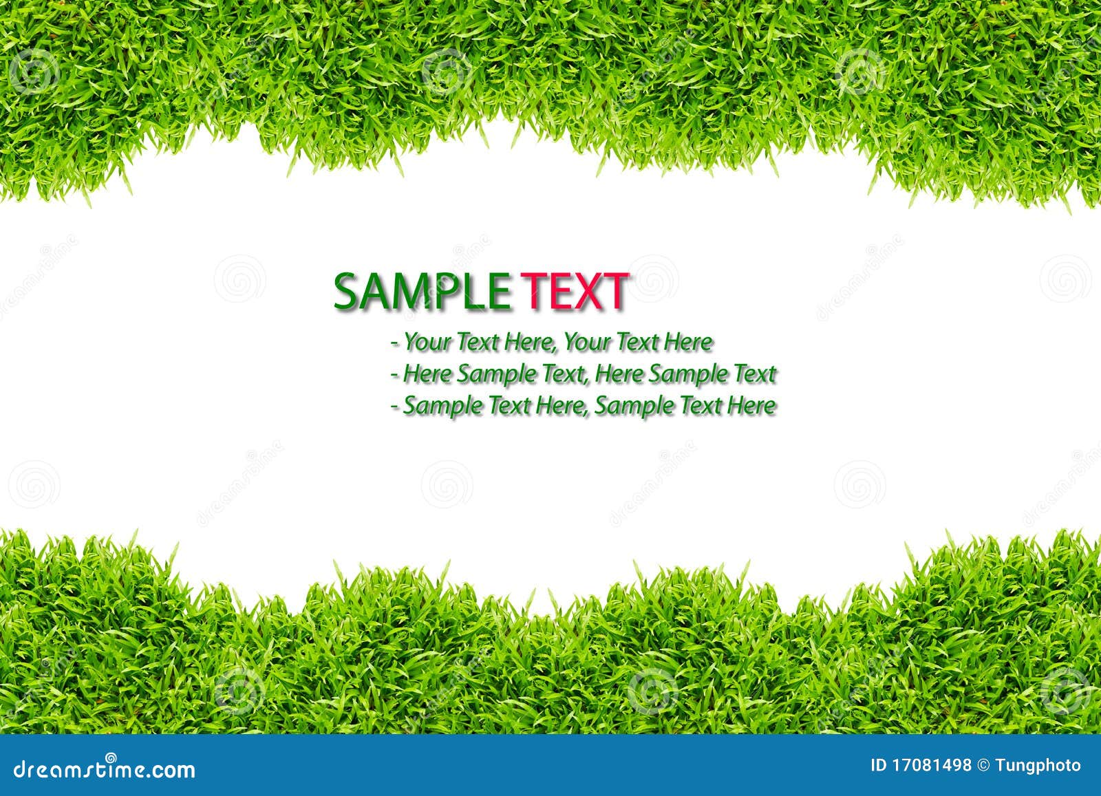 Green Grass frame isolated stock photo. Image of background - 17081498