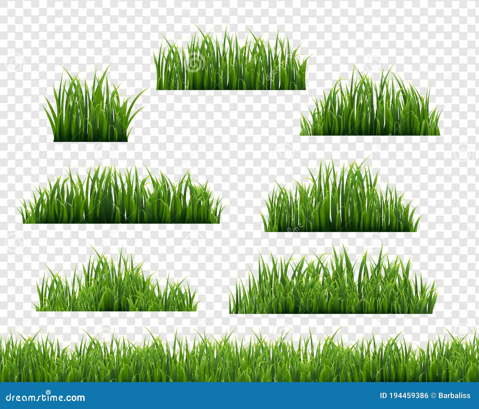 Green Grass Frame Transparent Background Stock Vector - Illustration of ...
