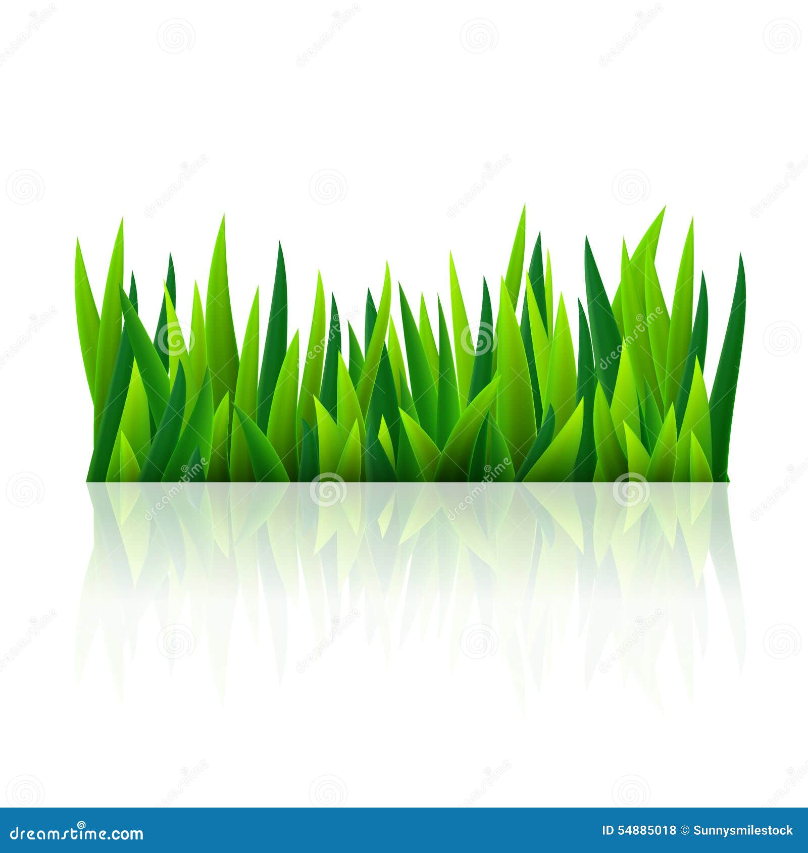 Green grass stock vector. Illustration of design, green - 54885018
