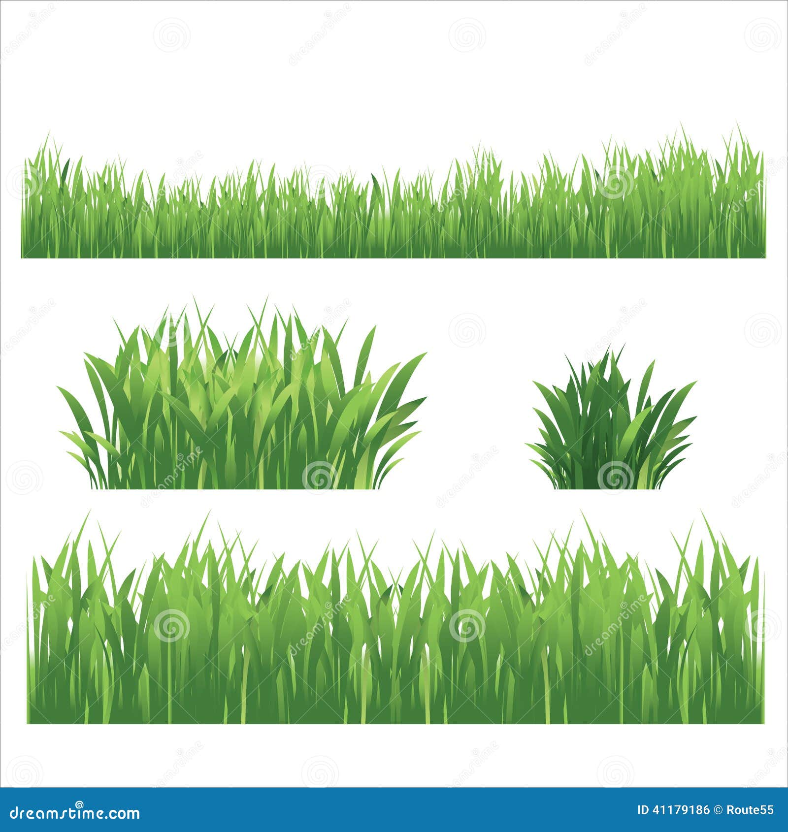 Green grass stock vector. Illustration of flora, field - 41179186