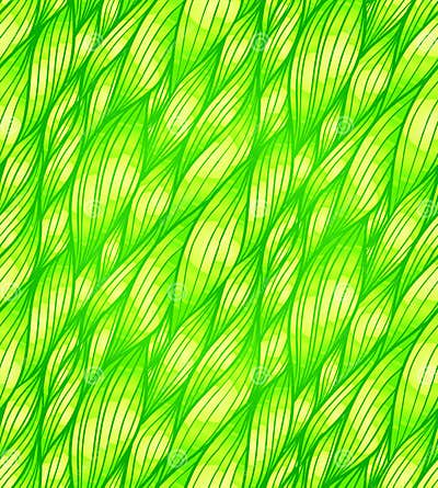Green Grass Hair Vector Seamless Pattern Stock Illustration ...
