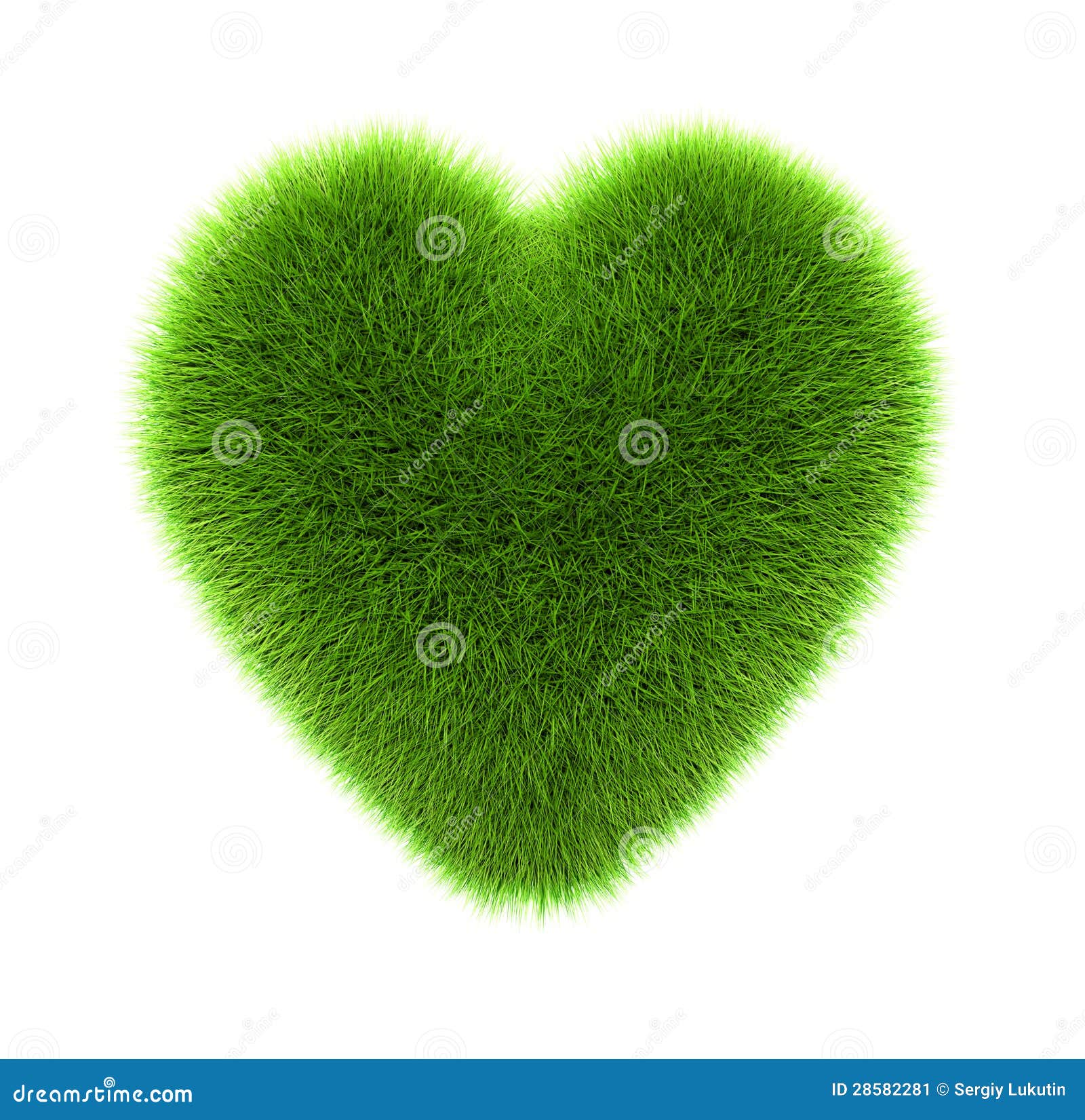 Green grass heart stock illustration. Illustration of pattern - 28582281