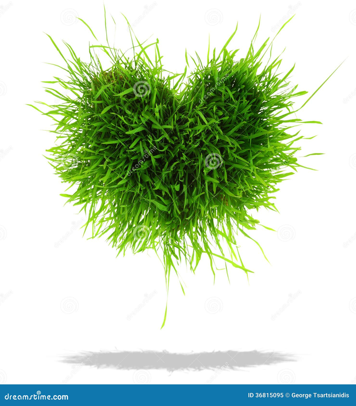 Green grass heart stock image. Image of shape, seasonal - 36815095
