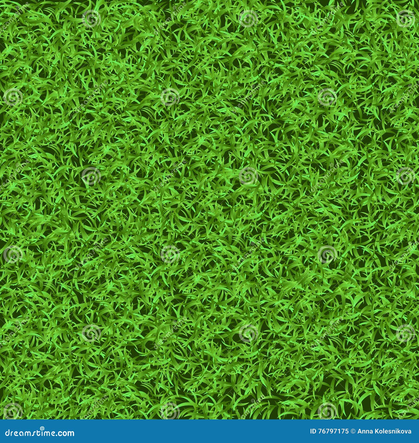 Green Grass Seamless Texture. Seamless in only Horizontal Dimension ...