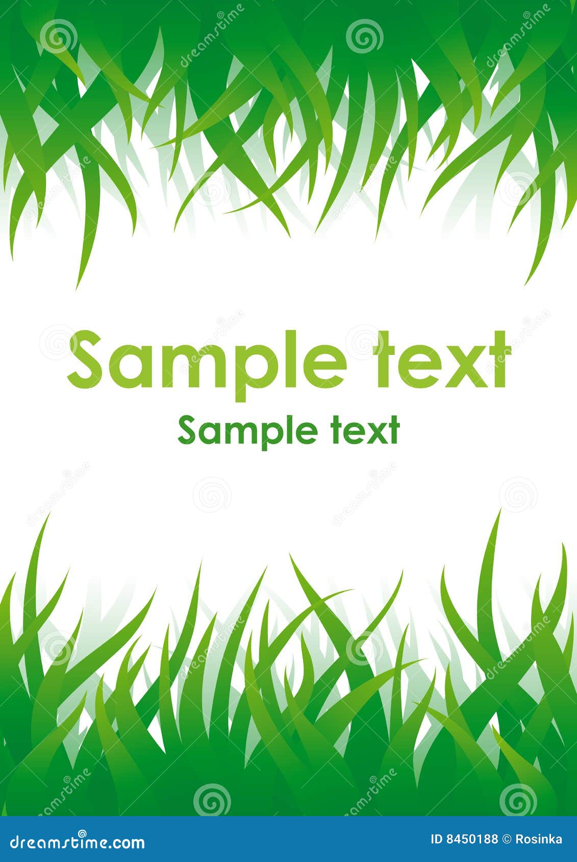 Green Grass Vector Background Stock Vector - Illustration of growth ...