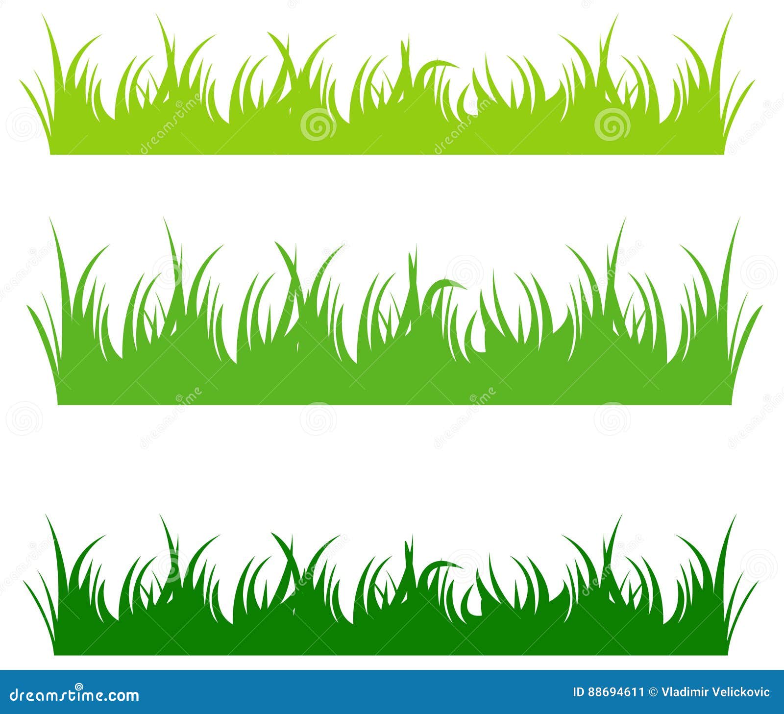 Green grass stock vector. Illustration of green, nature - 88694611