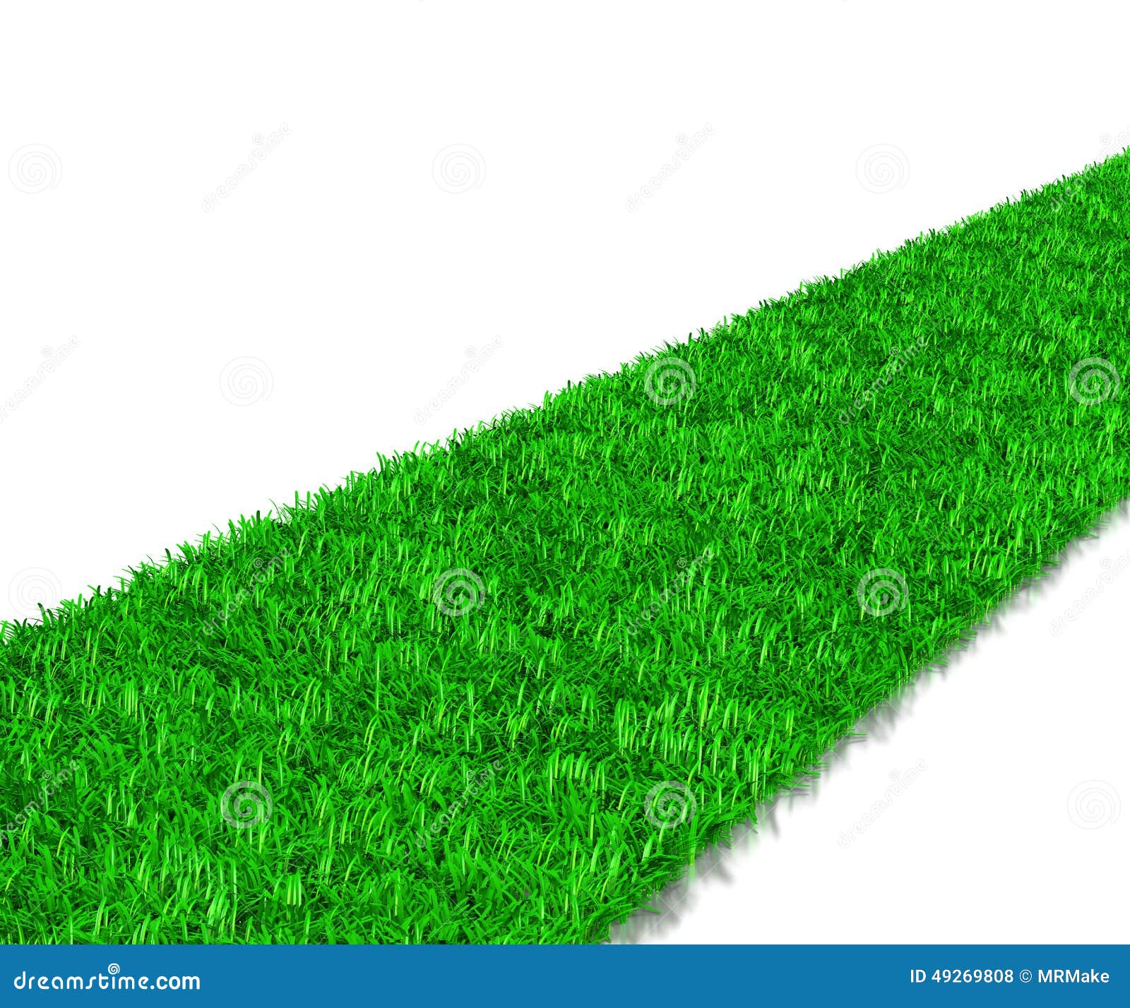 Green Grass Way stock illustration. Illustration of conservation - 49269808