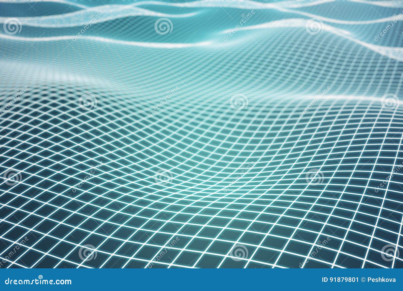 Green grid waves stock illustration. Illustration of lines - 91879801