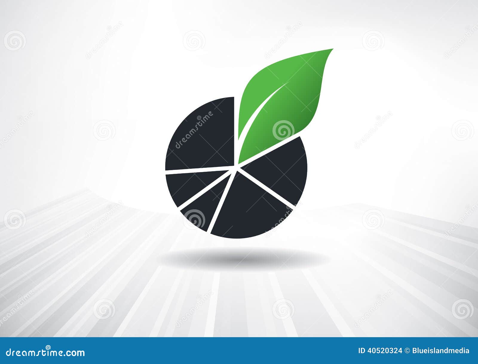 Green Growth stock vector. Illustration of future, graphic - 40520324
