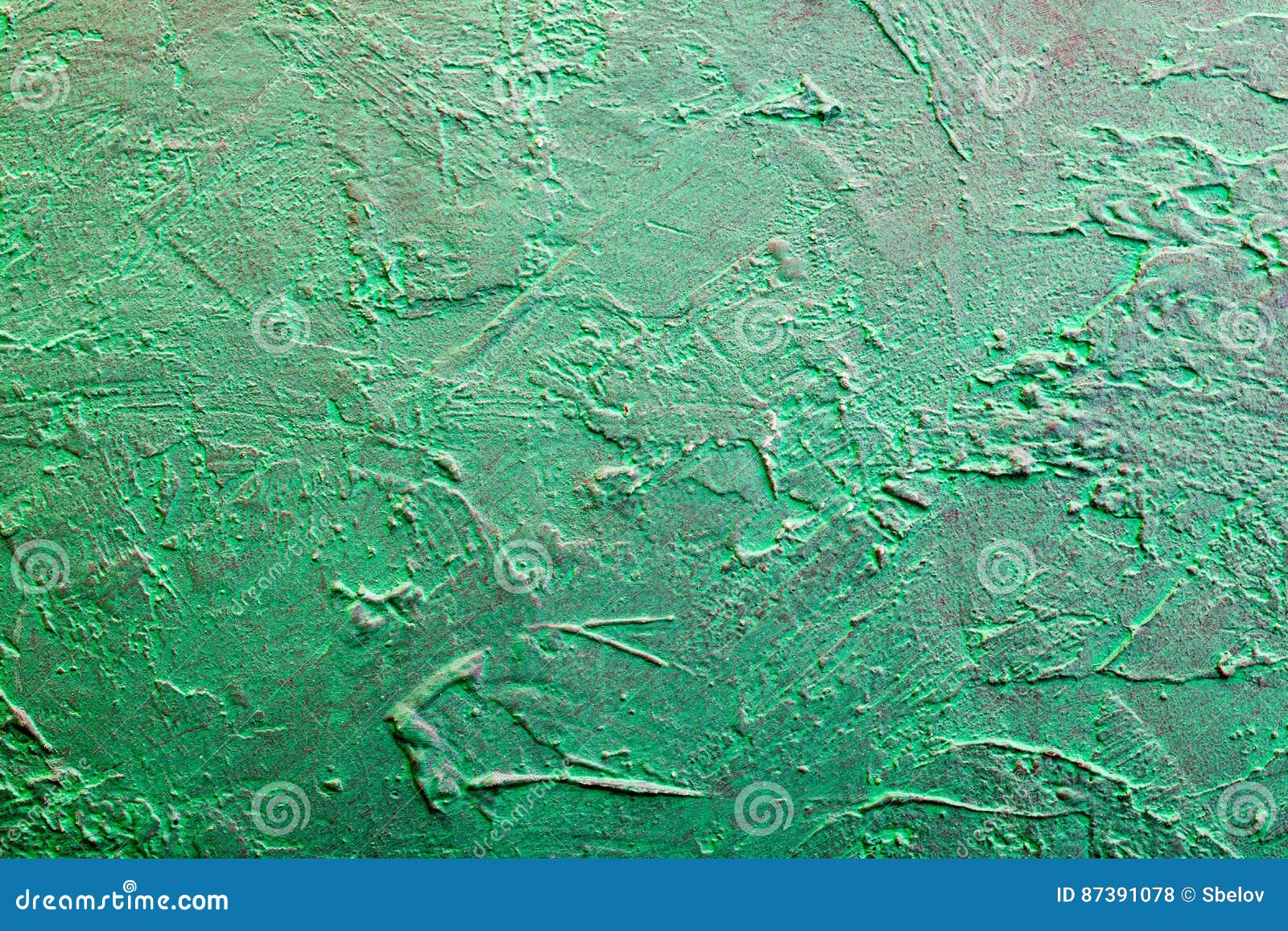 Green Grungy Texture.Decorative Plaster Stock Photo - Image of paint ...