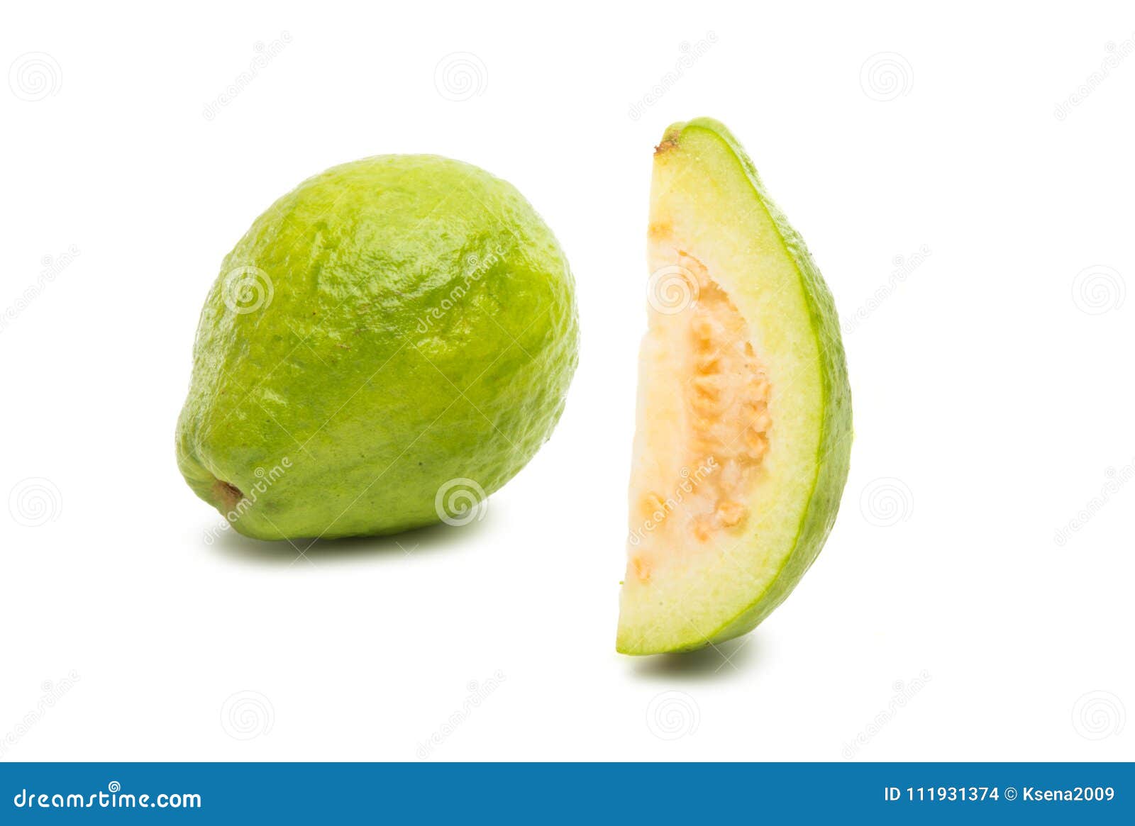 Green guava stock photo. Image of diet, healthy, object - 111931374