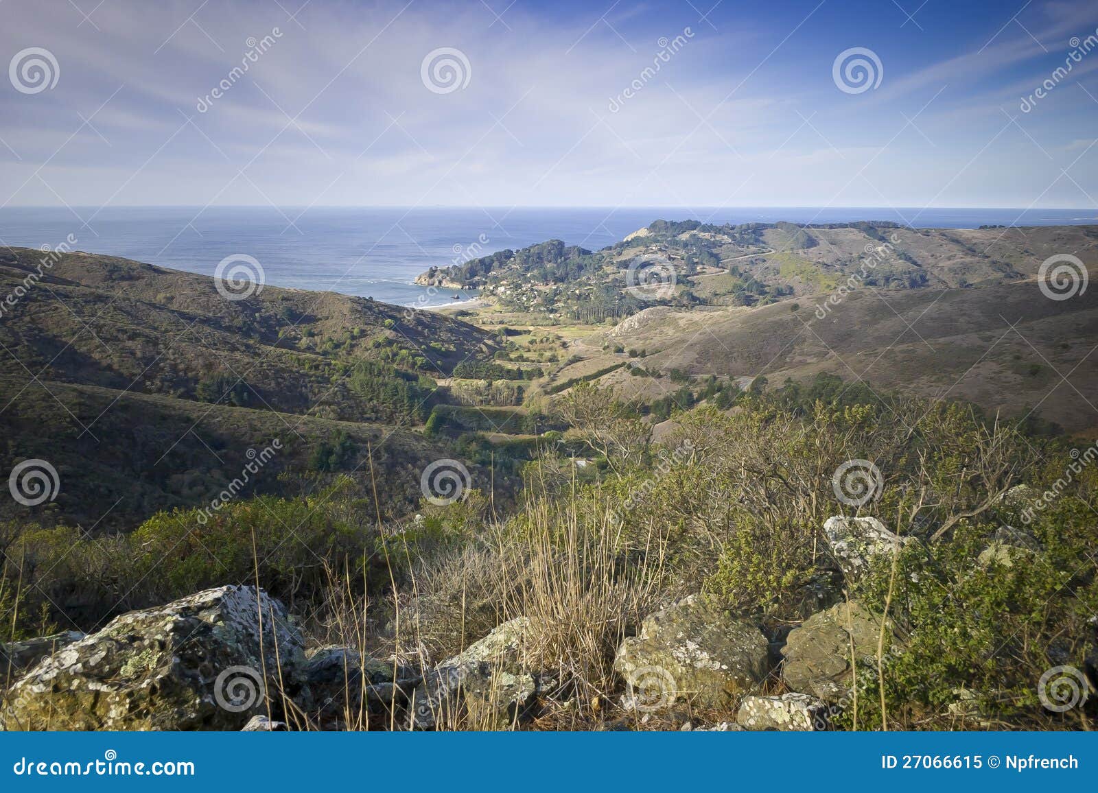 Green Gulch, Northern California Stock Image - Image of greengulch ...