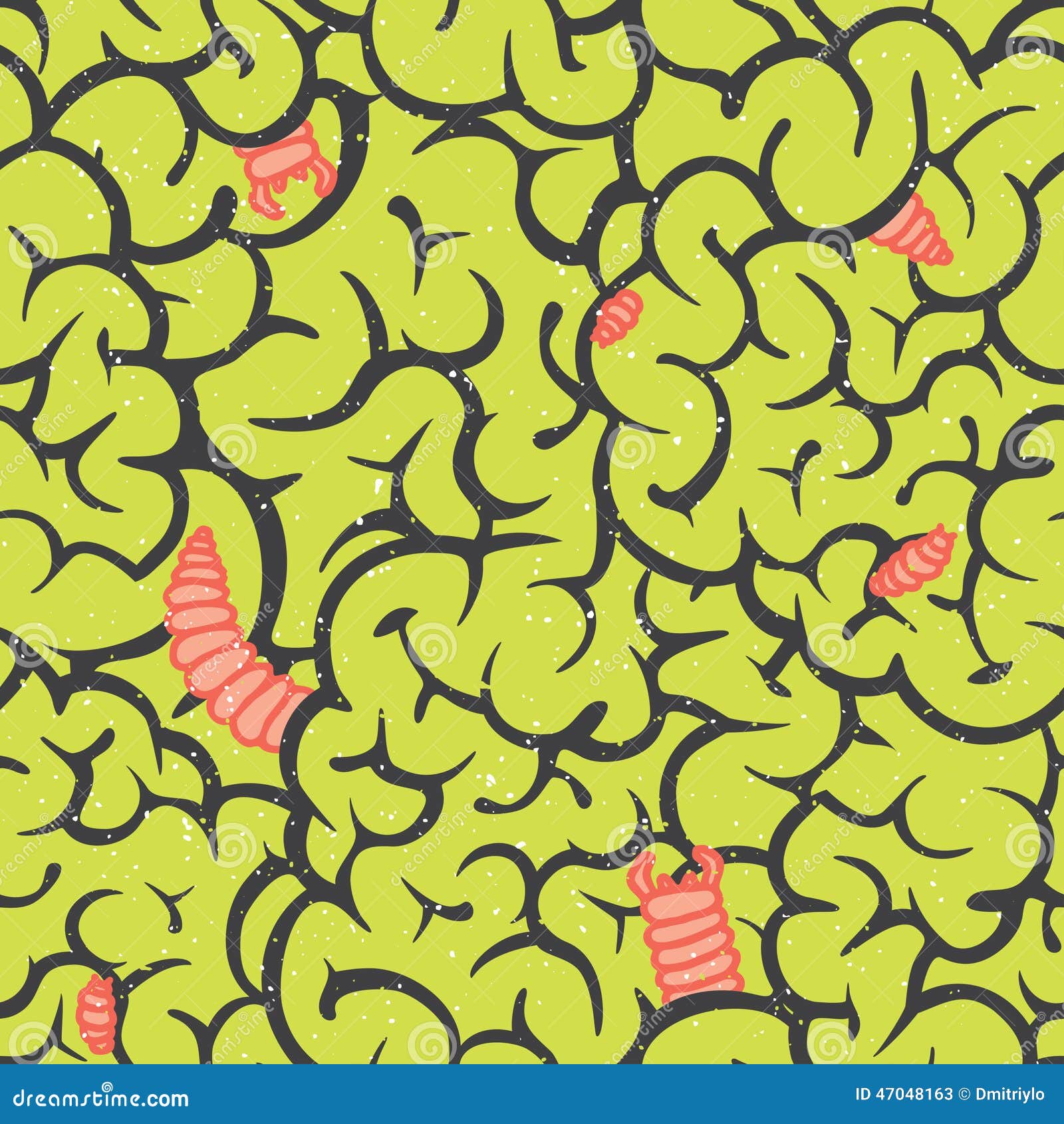 Green guts stock vector. Illustration of ulcer, school - 47048163