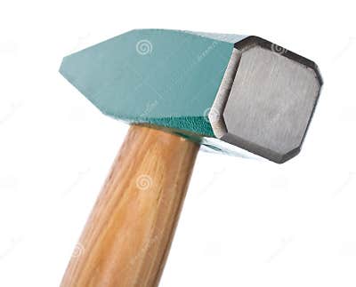 Green hammer stock image. Image of mallet, construction - 11093807