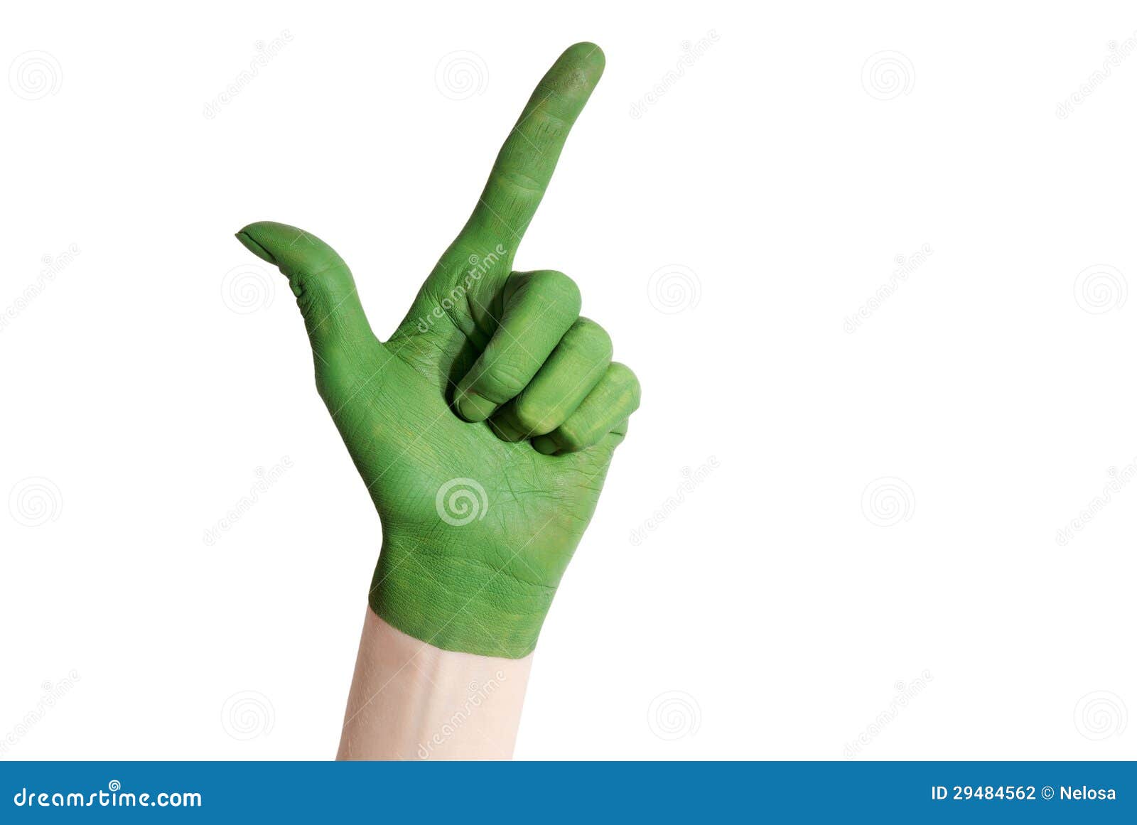 Green hand showing okay stock photo. Image of check, motivation - 29484562