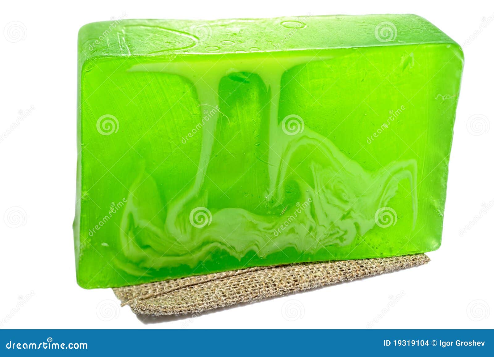 Green handmade soap stock photo. Image of cosmetic, perfumed - 19319104