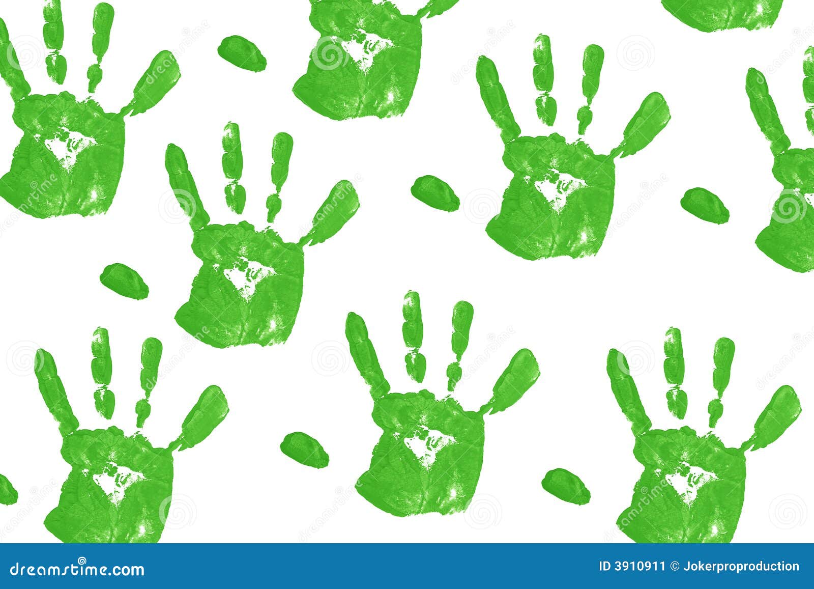 Green Handprint