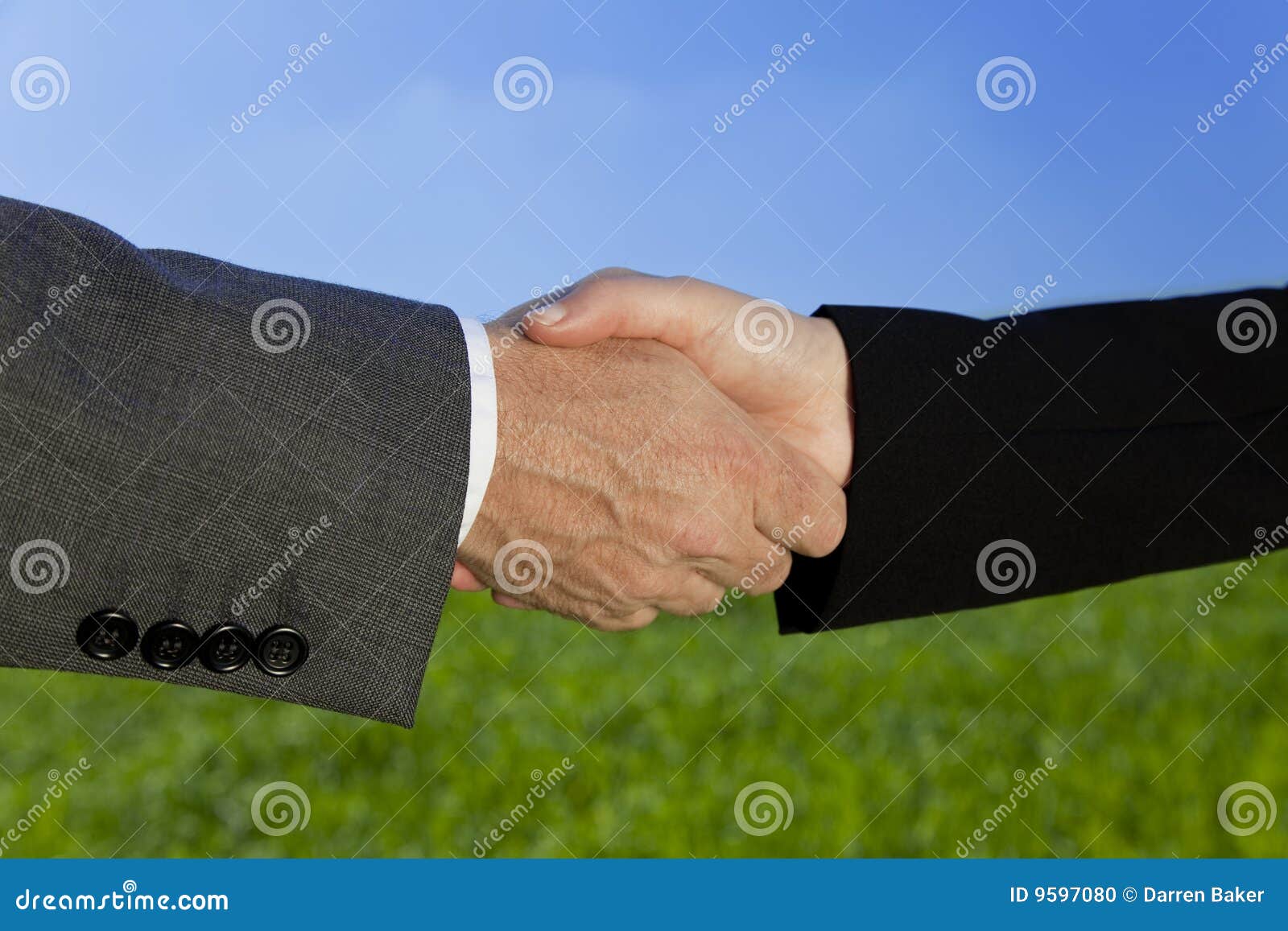 Green Handshake stock photo. Image of green, hands, field - 9597080