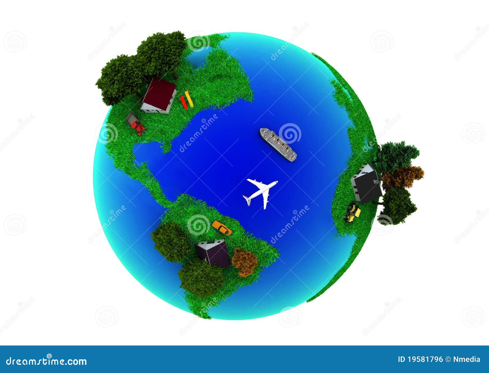 Green Healthy Earth stock illustration. Illustration of earth - 19581796