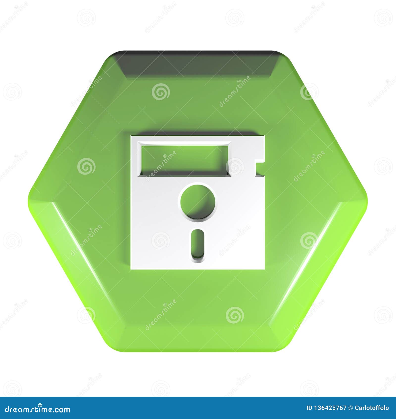 Execute Button On White Stock Image | CartoonDealer.com #240067591