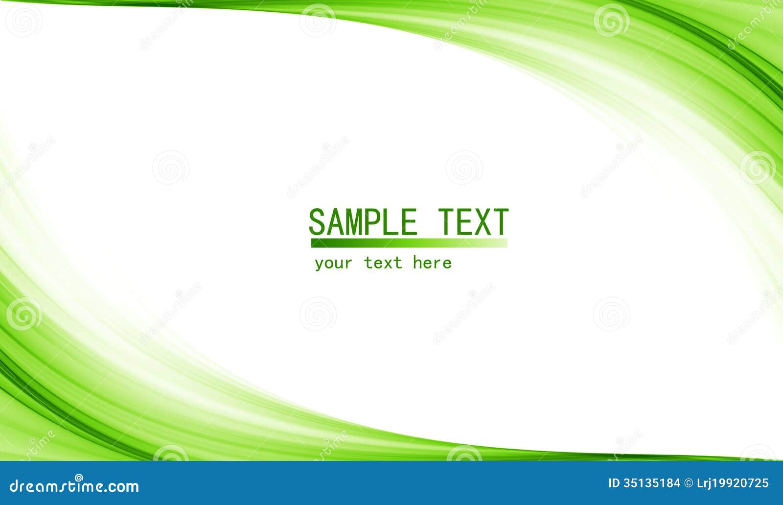 Green Abstract Ecology Brochure Design Template Vector. Business Flyers ...
