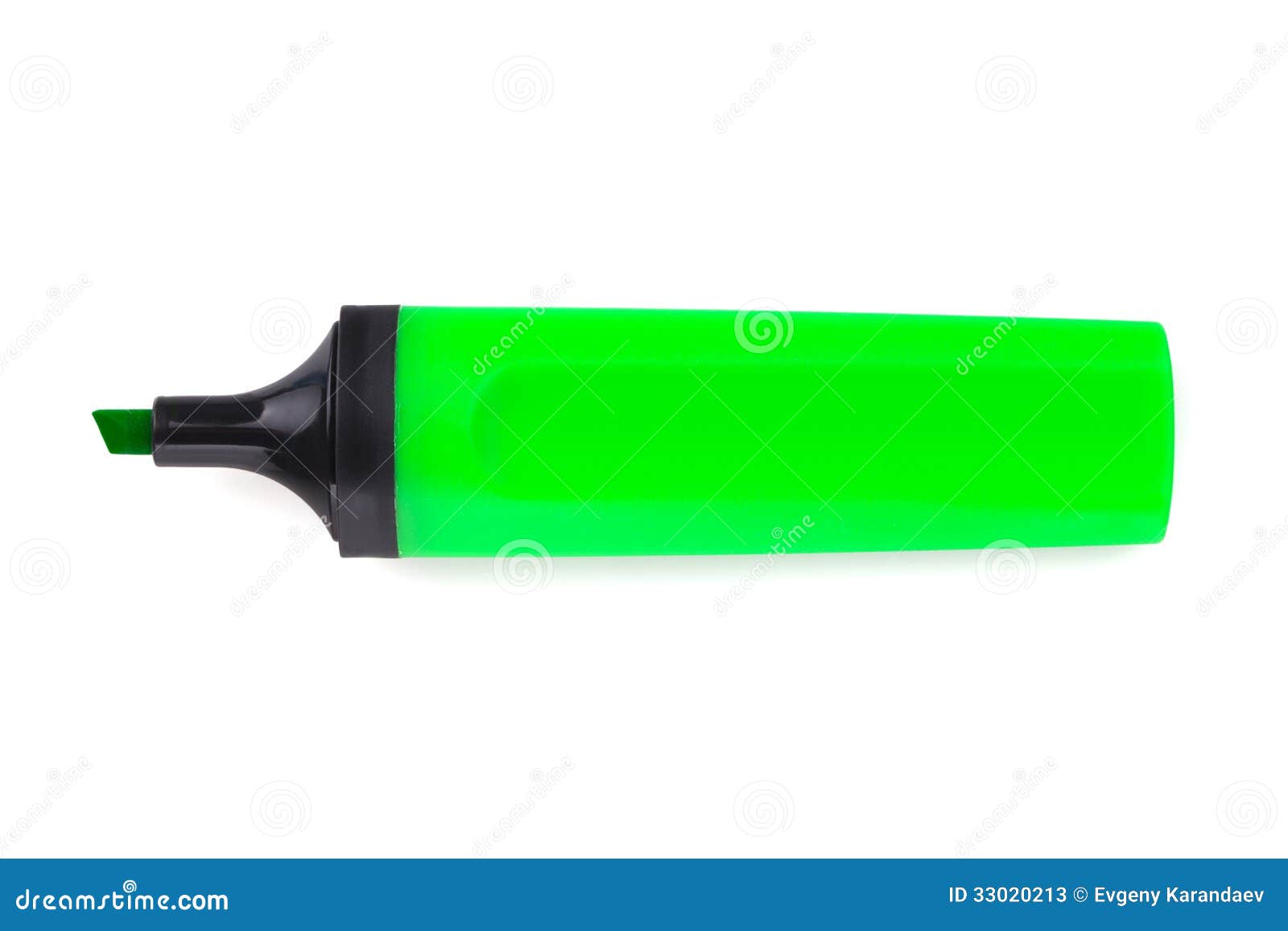 Green highlighter stock image. Image of green, mark, color - 33020213