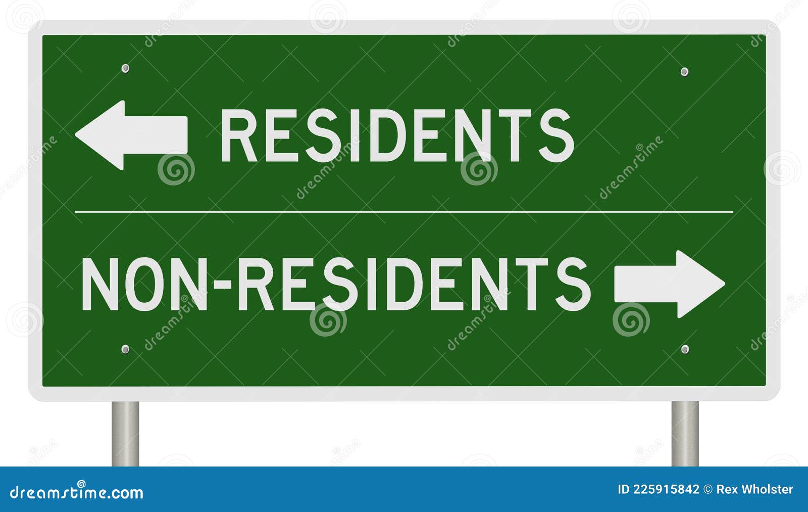 Green Highway Sign Showing a Decision Point Stock Illustration ... Green Highway Sign Showing a Decision Point Stock Illustration ...