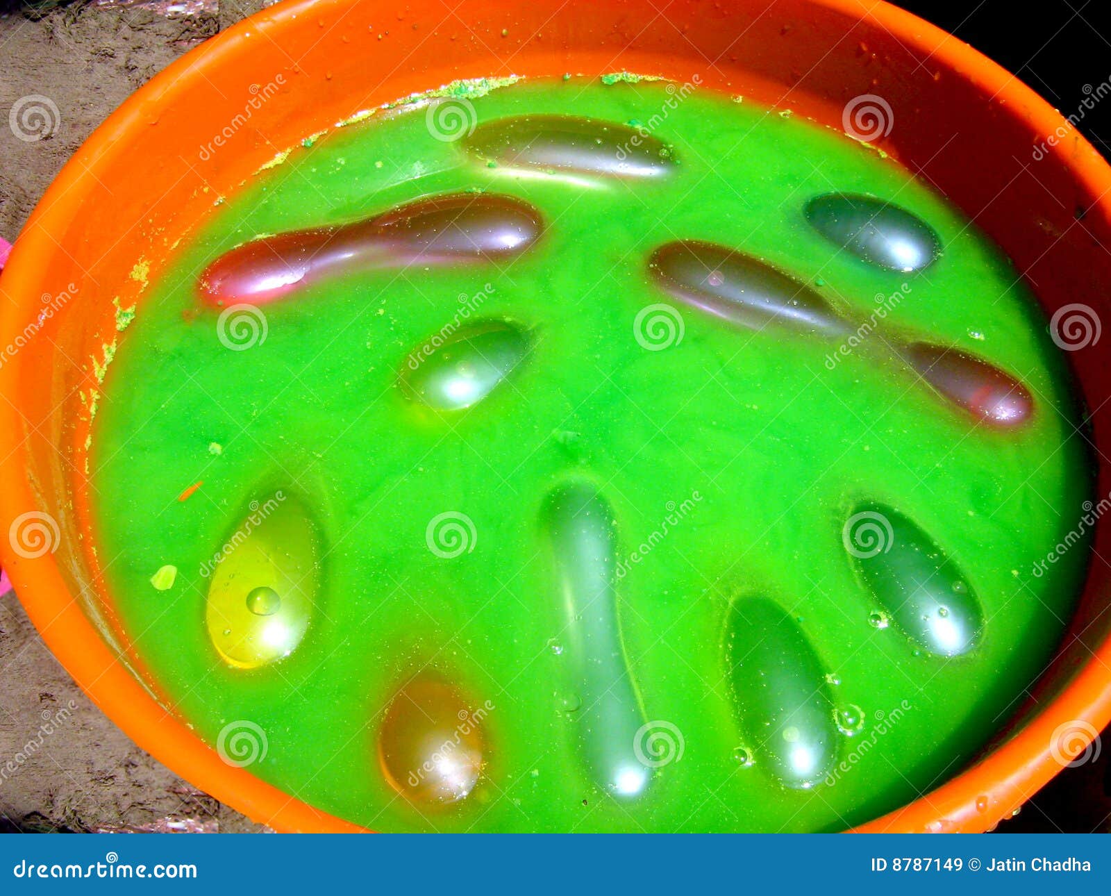 Green holi festival water stock image. Image of festival - 8787149